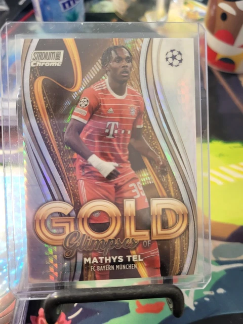 2022-23 STADIUM CLUB Chrome Mathys Tel Glimpses Of Gold Prism Refractor ...