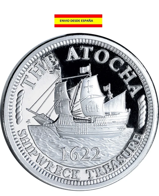 OUR LADY OF Atocha Galleon Sinking Commemorative Medal £36.55 - PicClick UK