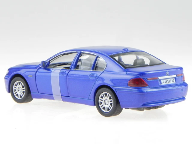 BMW E65 7ER 740i 2005 blue diecast model car 841521 Edison Gioccatoli 1 ...