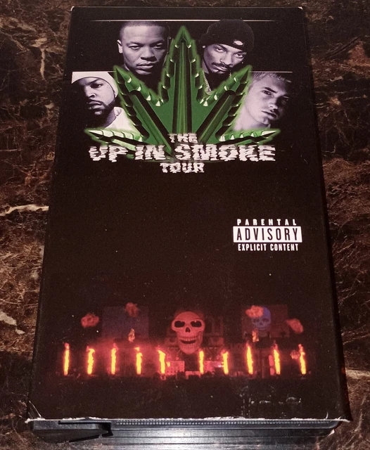 THE UP IN Smoke Tour (VHS, 2000) Dr. Dre, Snoop Dogg, Eminem, Ice Cube ...