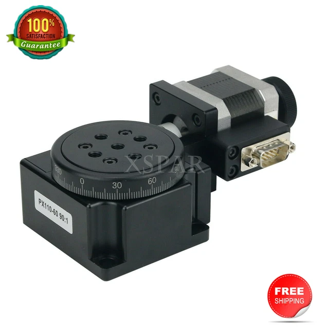 ELECTRIC ROTATING PLATFORM Motorized Precision Rotary Stages Table ...