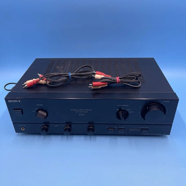 SONY TA-F211 INTEGRATED Stereo Amplifier Hifi Separate Black *WORKING ...