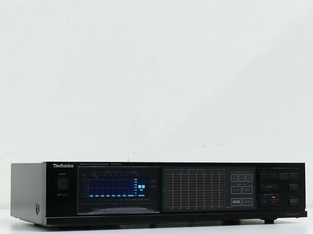 TECHNICS SH-8046 STEREO Graphic Computer Equalizer Spectrum Analyzer ...