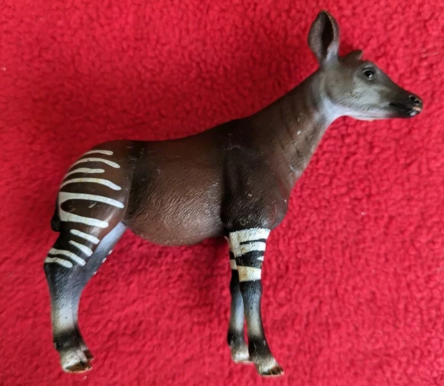 MODELLINO IN PLASTICA Schleich Okapi giocattolo fauna selvatica safari ...
