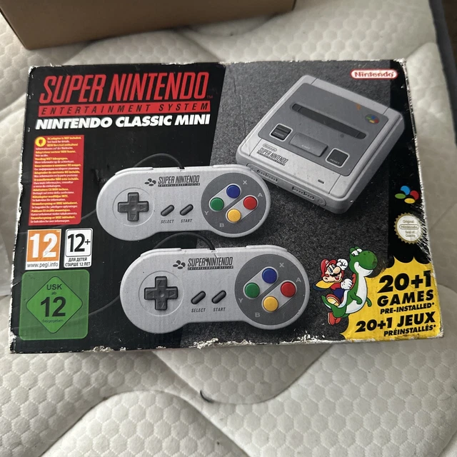 NINTENDO SUPER NINTENDO snes classic mini console £120.00 - PicClick UK