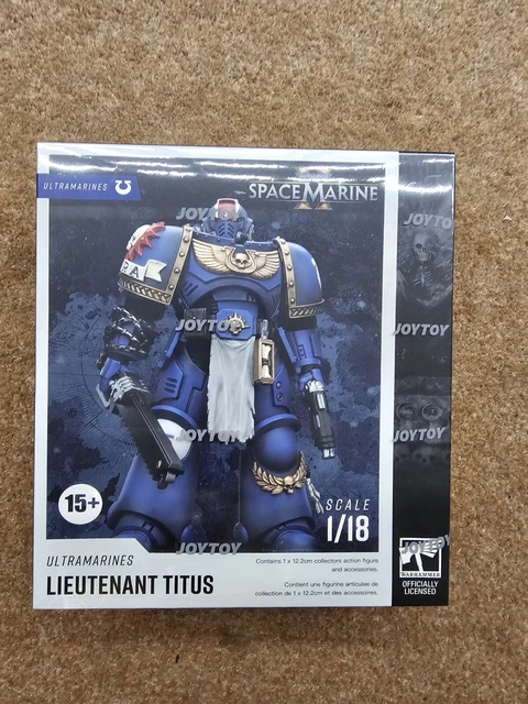 JOYTOY WARHAMMER 40K Lieutenant Titus - Space Marine 2 - Brand New - Uk ...