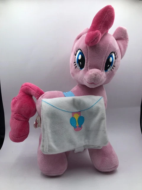 ZOOBIES MY LITTLE Pony MLP Pinkie Pie Pink Horse Plush Stuffed Toy Animal Book EUR 16,13 ...