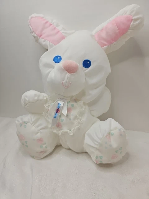 VINTAGE 1994 FISHER Price Puffalump Rabbit Rattle Nylon Parachute ...