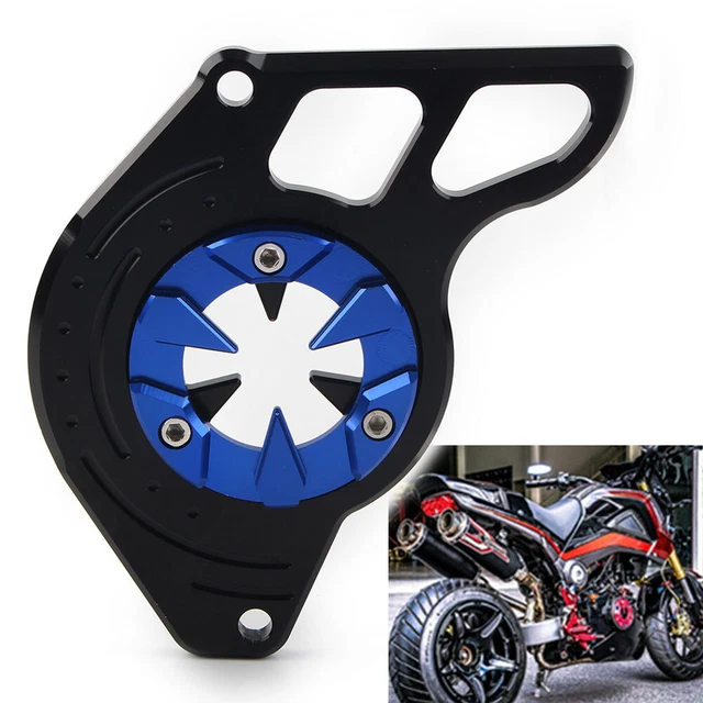 FRONT SPROCKET CHAIN Guard Cover Left Engine Blue For HONDA GROM MSX125 ...