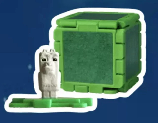 2025 MCDONALD’S A Minecraft Movie Happy Meal Toy #1 Grass Block & Llama ...