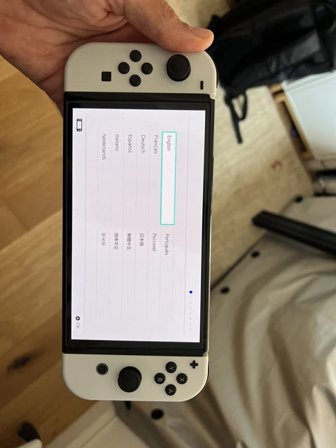 NINTENDO SWITCH OLED Model - -Handheld Console - 64GB - White - With ...