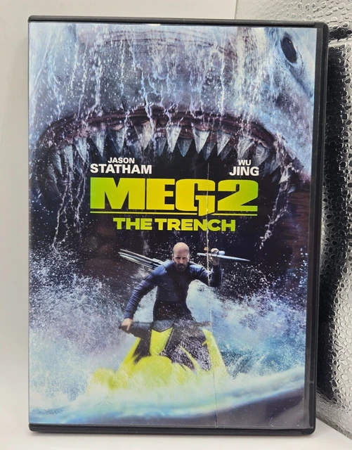 MEG 2: THE Trench (DVD, 2023) Jason Statham - Action Kaiju Horror £6.46 ...