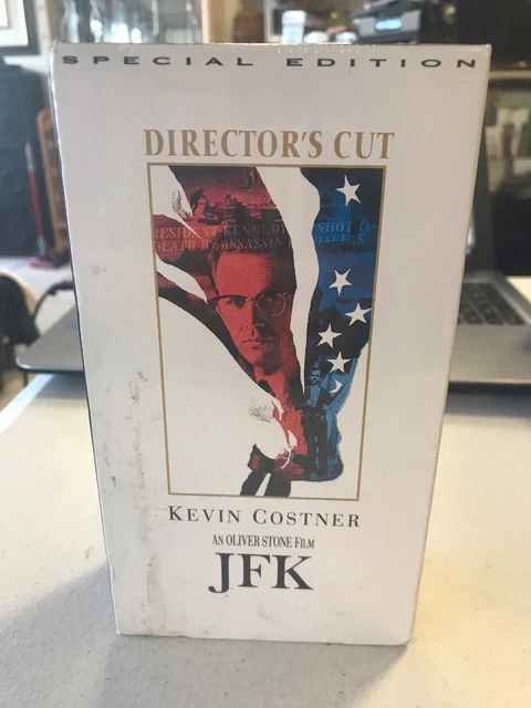 JFK KEVIN COSTNER VHS 2-Tape Box Set Special Edition Director's Cut Oliver Stone £14.10 ...