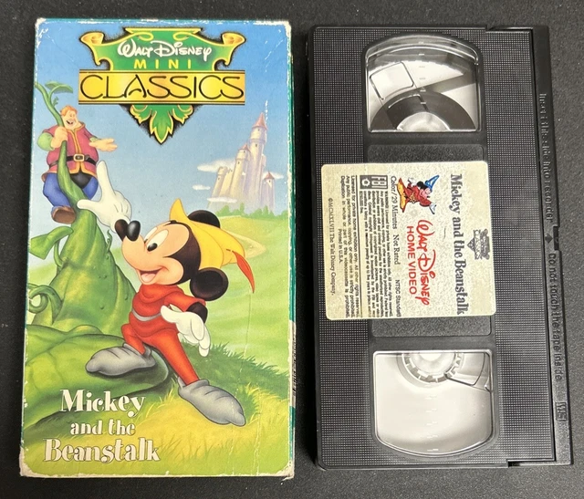 WALT DISNEY MINI Classics Mickey And The Beanstalk VHS Tape (Used) £71. ...