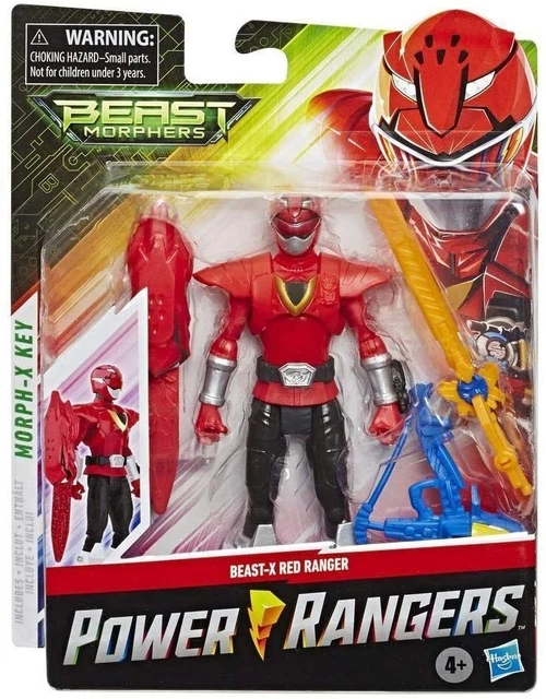 POWER RANGERS BEAST Morphers - Figurine Ranger Rouge Beast-X - 15 cm ...