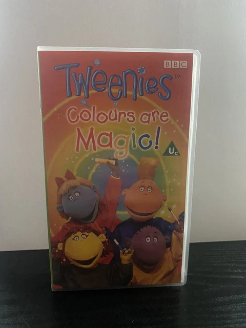 TWEENIES COLOURS ARE Magic Video Vhs Rare Animated Childrens Cartoon ...