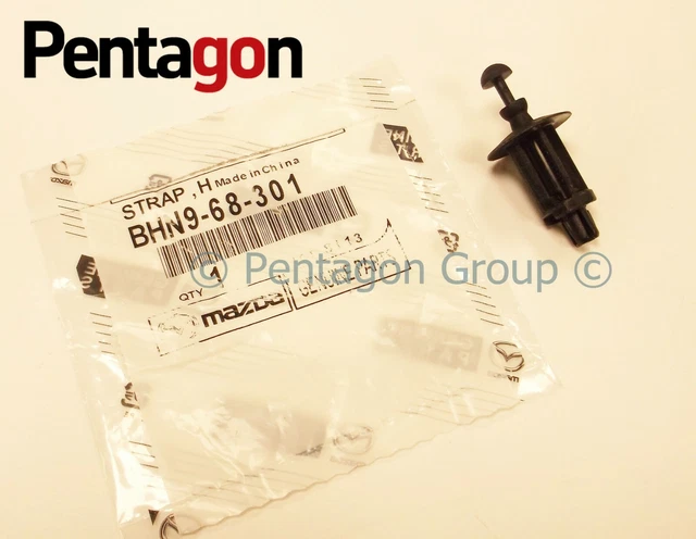 NEW GENUINE MAZDA 3 2013- CX-3 Parcel Shelf Strap Hanger Pin Clip x1 ...