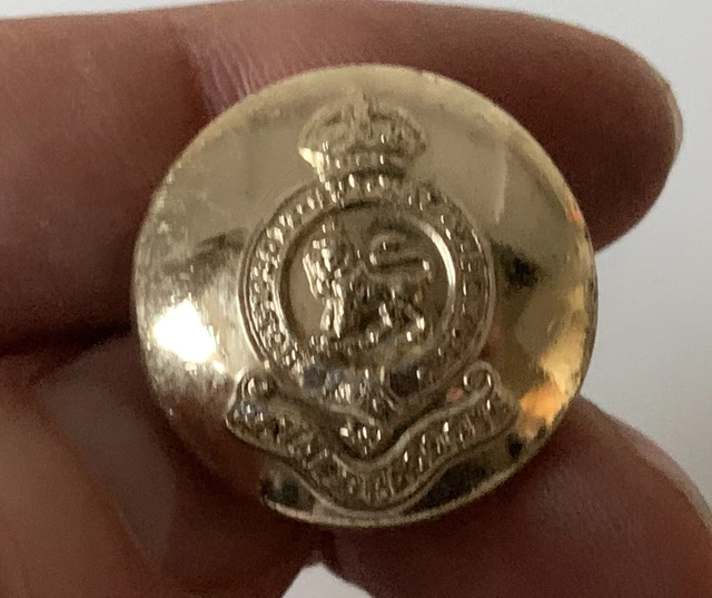 2 X VINTAGE Brass Military Buttons Made by Gaunt of London #B15 £1.75 ...
