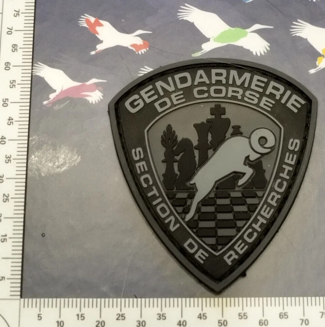 ECUSSON POLICE GENDARMERIE France Patch Badge Section De Recherche Sr ...