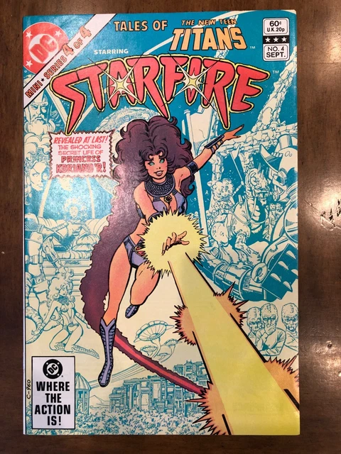 DC COMICS TALES of the New Teen Titans Mini-Série #4 (1982) Starfire ...