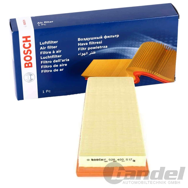 BOSCH LUFTFILTER LUFT-FILTEREINSATZ für CITROËN BERLINGO C3 C4 C5 DS3 ...
