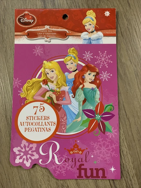 DISNEY PRINCESS ROYAL Fun Sticker Pad Book Licensed Stickers Lot $9.97 ...