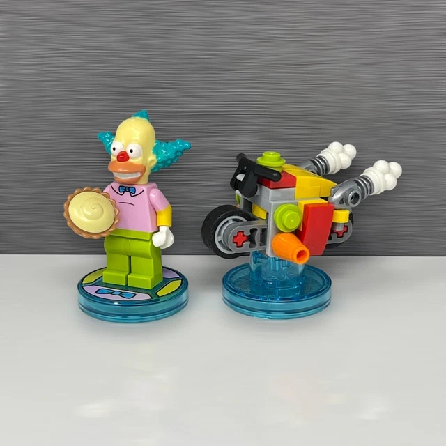 LEGO DIMENSIONS KRUSTY + Clown Bike (The Simpsons) Bundle Set £8.00 ...