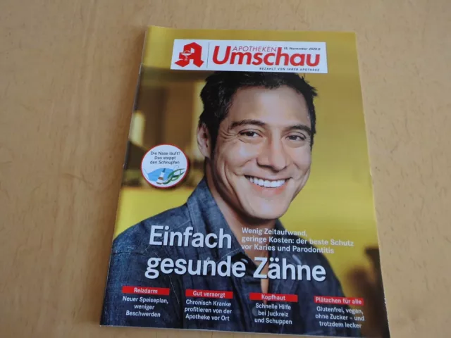 ZEITSCHRIFT APOTHEKEN UMSCHAU - 15 . November 2020 EUR 1,00 - PicClick DE