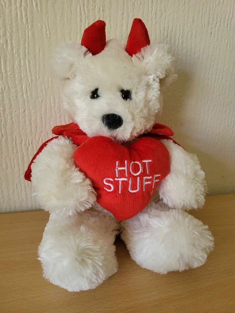 TESCO DEVIL BEAR “Hot Stuff” Plush Soft Toy £4.95 - PicClick UK