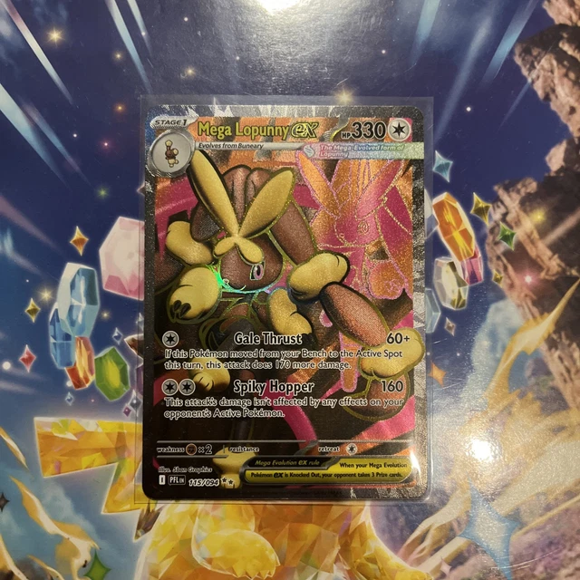 MEGA LOPUNNY EX 115/094 Pokemon TCG English Phantasmal Flames £5.45 ...