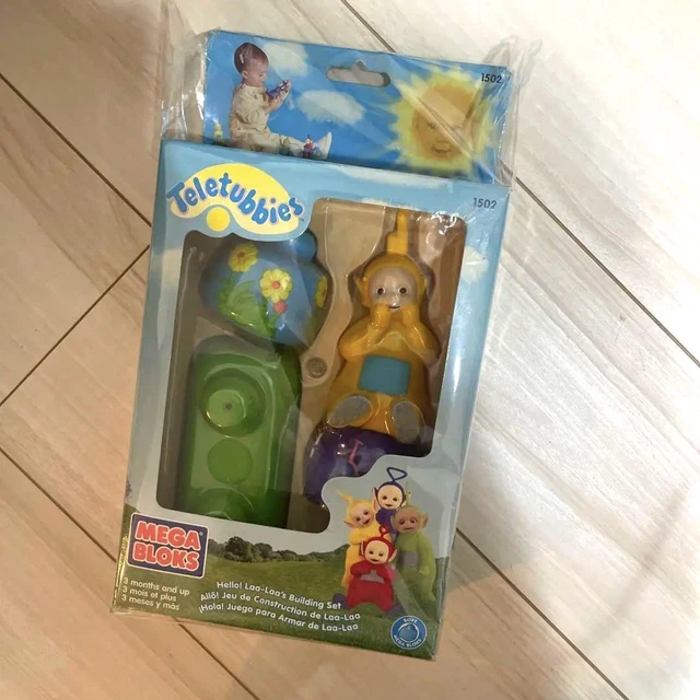 TELETUBBIES LAA-LAA SOFT Mega Bloks Vintage Rare BBC Kids TV Character ...