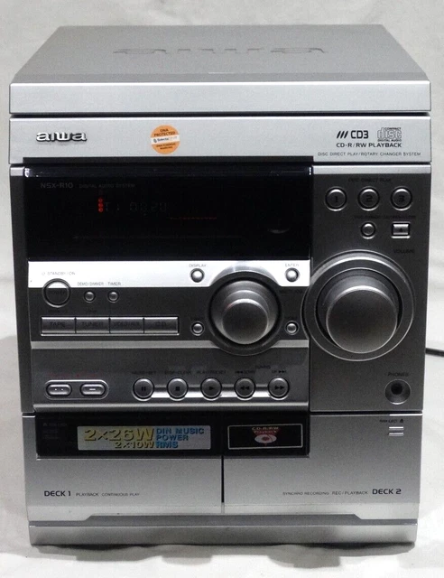 AIWA NSX-R10 HIFI system with CD Radio Cassette £45.00 - PicClick UK