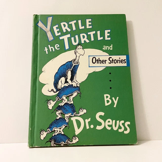 VINTAGE 1958 YERTLE The Turtle and Other Stories by Dr Seuss Hardcover ...