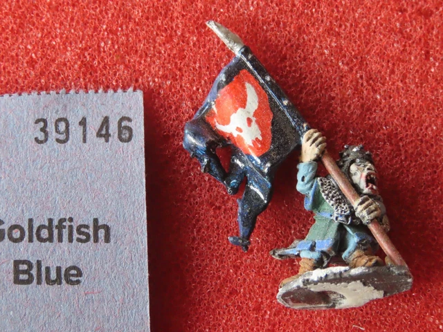 GAMES WORKSHOP CITADEL Giak Standard Bearer Lone Wolf Fantasy Metal ...