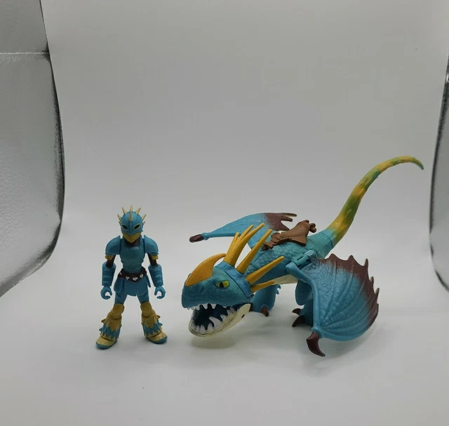 HOW TO TRAIN Your Dragon HTTYD Bundle Stormfly And Astrid Rider Action ...