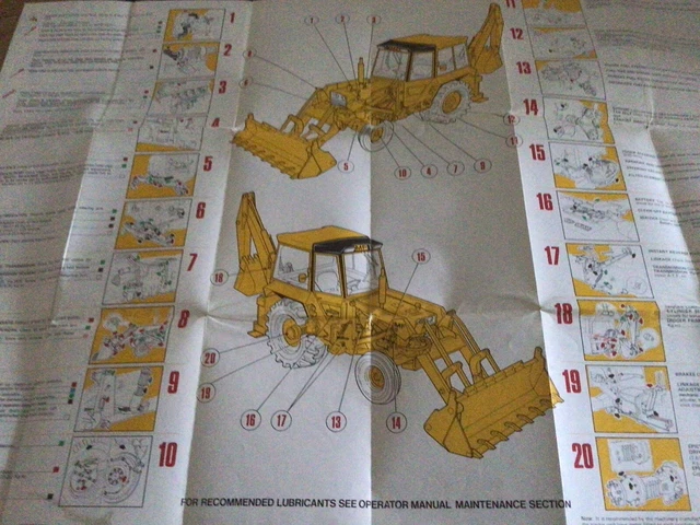 MASSEY FERGUSON MF 50B Tractor Digger Operators Manual Book £20.00 - PicClick UK