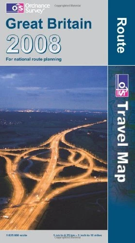 ROUTE MAP 2008 (OS Travel Map - Route Map) by Ordnance Survey Sheet map ...