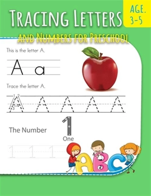 TRACING LETTERS AND Numbers For Preschool Letter Writing Practice For tracing-letters-and-numbers-for-preschool-letter-writing-practice-for