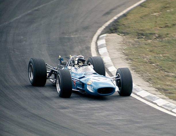 RACING JACKIE STEWART At Daily Mail Race Of Champions 1968 OLD PHOTO $8 ...