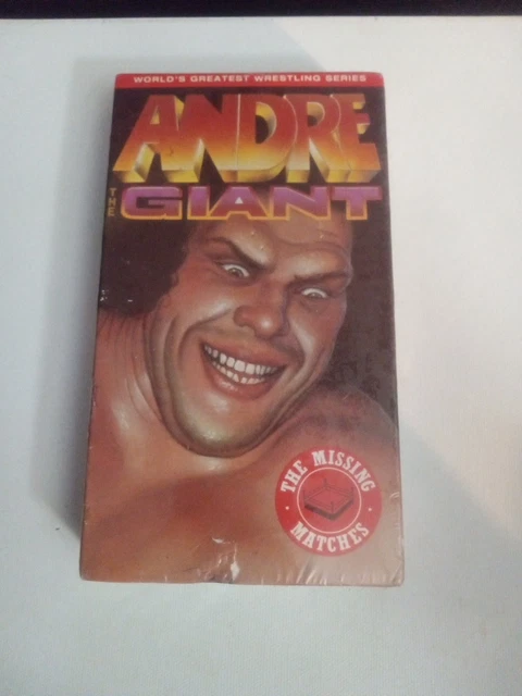 ANDRE THE GIANT - The Missing Matches (Wrestling VHS) WCW WWE £7.33 ...