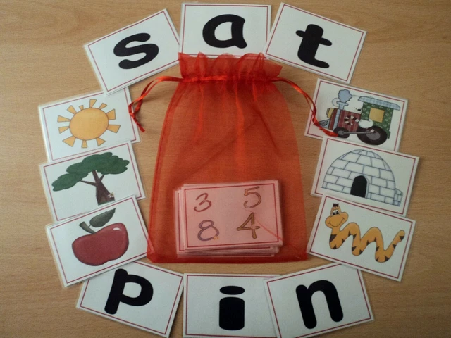 SATPIN LETTERS AND Sounds Phonics Literacy Circle Time Eyfs Childminder ...