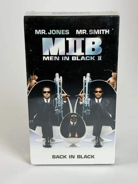 MEN IN BLACK II (VHS, 2002) SEALED NEW Tommy Lee Jones Will Smith Back ...