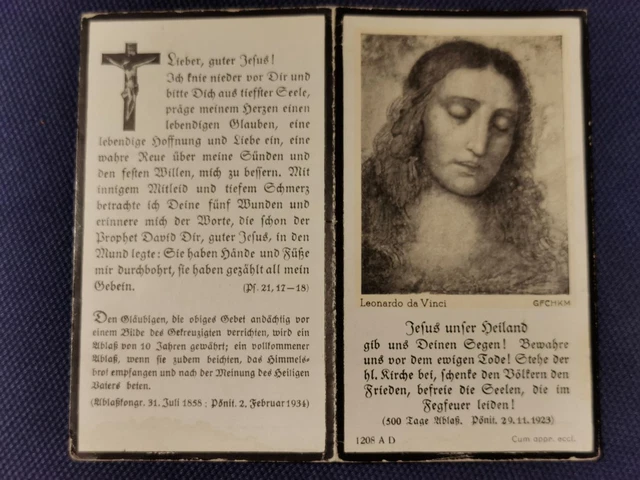 STERBEBILD DEATH CARD Knott Josef Obergefr. Panzer Jäger Abteilung WW2 ...