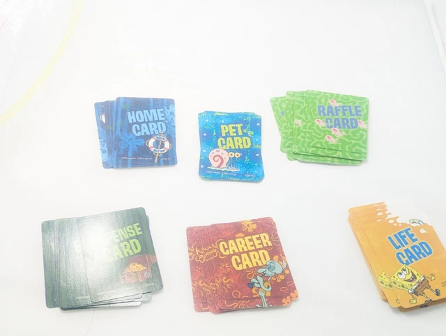 SPONGEBOB SQUAREPANTS THE Game of Life Board Game 2005 Replacement Life ...