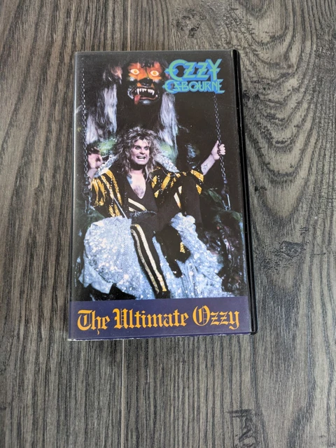 OZZY OSBOURNE THE Ultimate Ozzy VHS Video Tape PAL £10.00 - PicClick UK