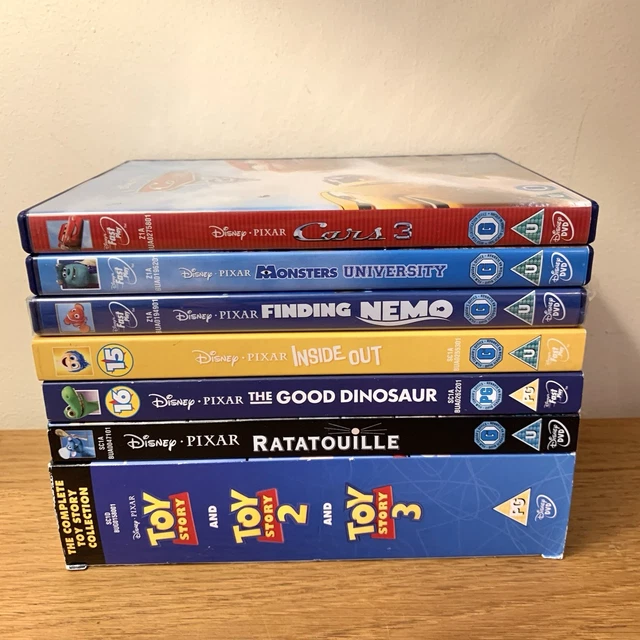 DISNEY PIXAR DVD Bundle Of 9 Films Movies £12.95 - PicClick UK