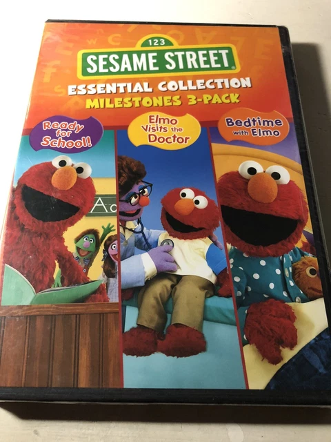SESAME STREET ESSENTIAL Collection Milestones 3Pk: School/Doctor ...