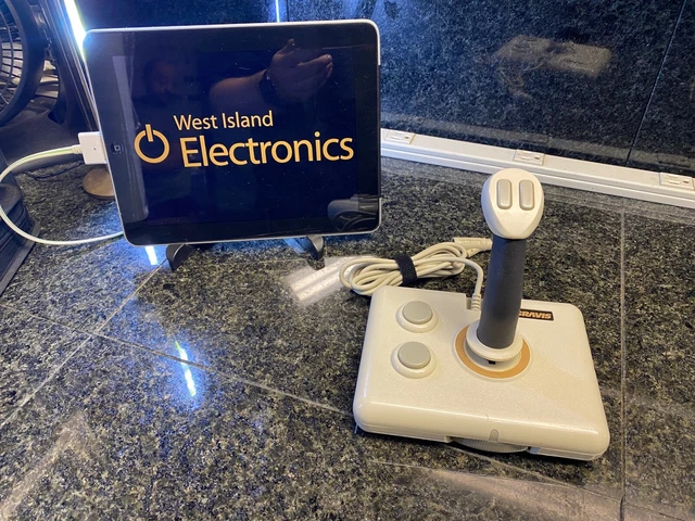 VINTAGE ADVANCED GRAVIS Analog Joystick Controller Apple Mac ...