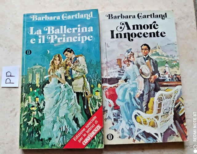 LIBRO BARBARA CARTLAND La ballerina e il Principe + Amore Innocente EUR ...