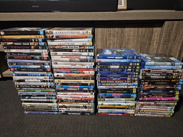 HUGE BULK DVDS 105 In Total Movies Series Box Sets Kids Disney Popular ...